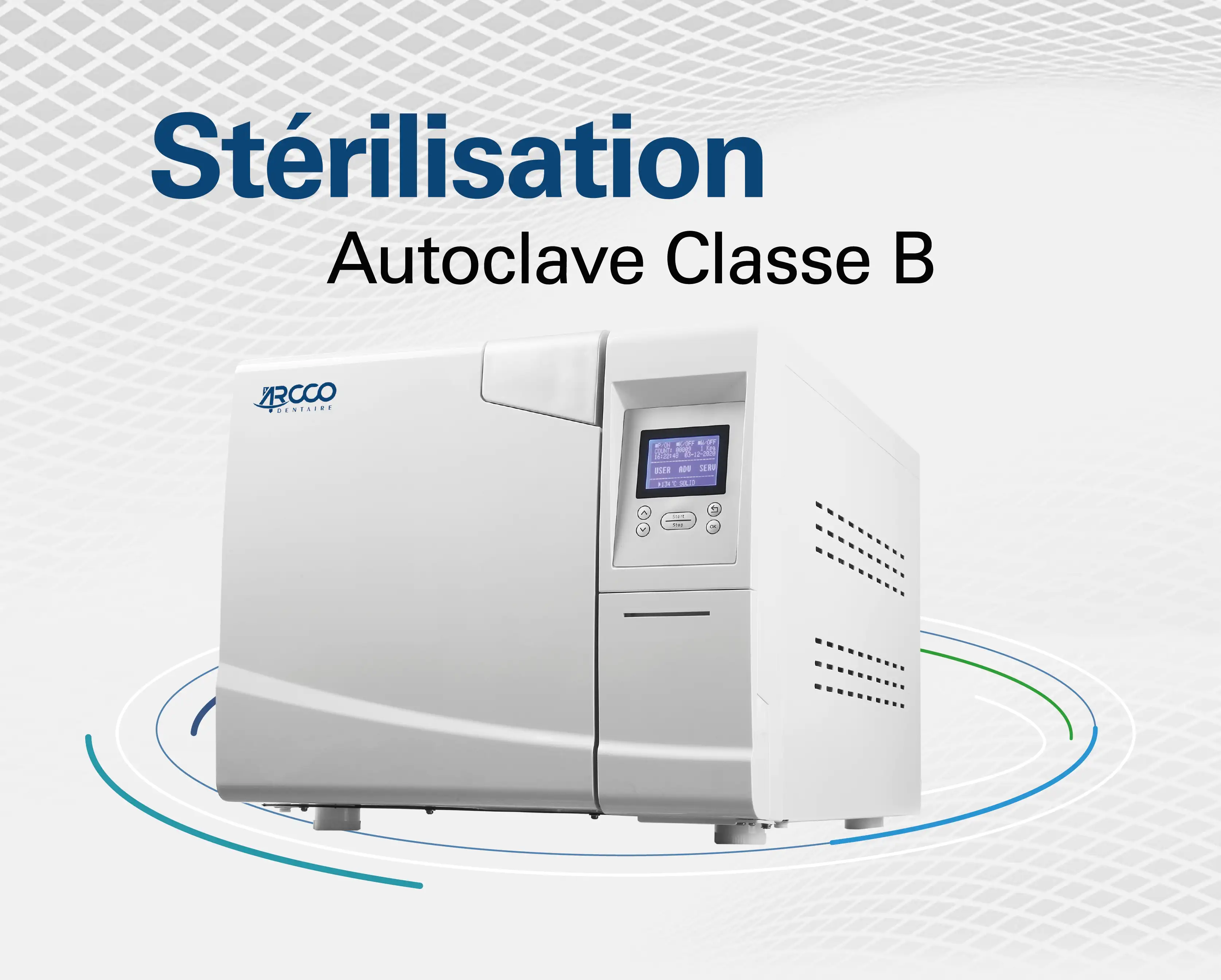 Autoclave Arcco – Stérilisation Efficace pour Instruments Dentaires
